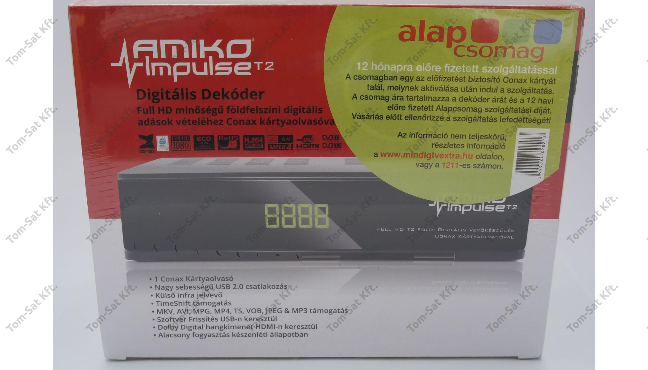 MinDig TV Extra Alapcsomag Amiko Impulse MinDig TV vevő dekóderrel (12 ... MinDig TV Extra Alapcsomag Amiko Impulse MinDig TV vevő dekóderrel (12 ...