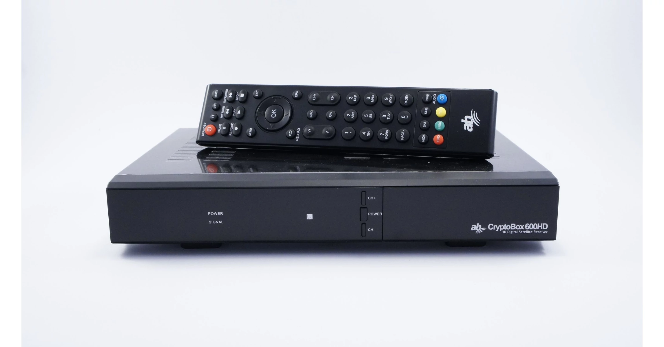 AB CryptoBox 800UHD 4K műholdvevő (DVB-S2X, H.265) és IPTV vevő és ...