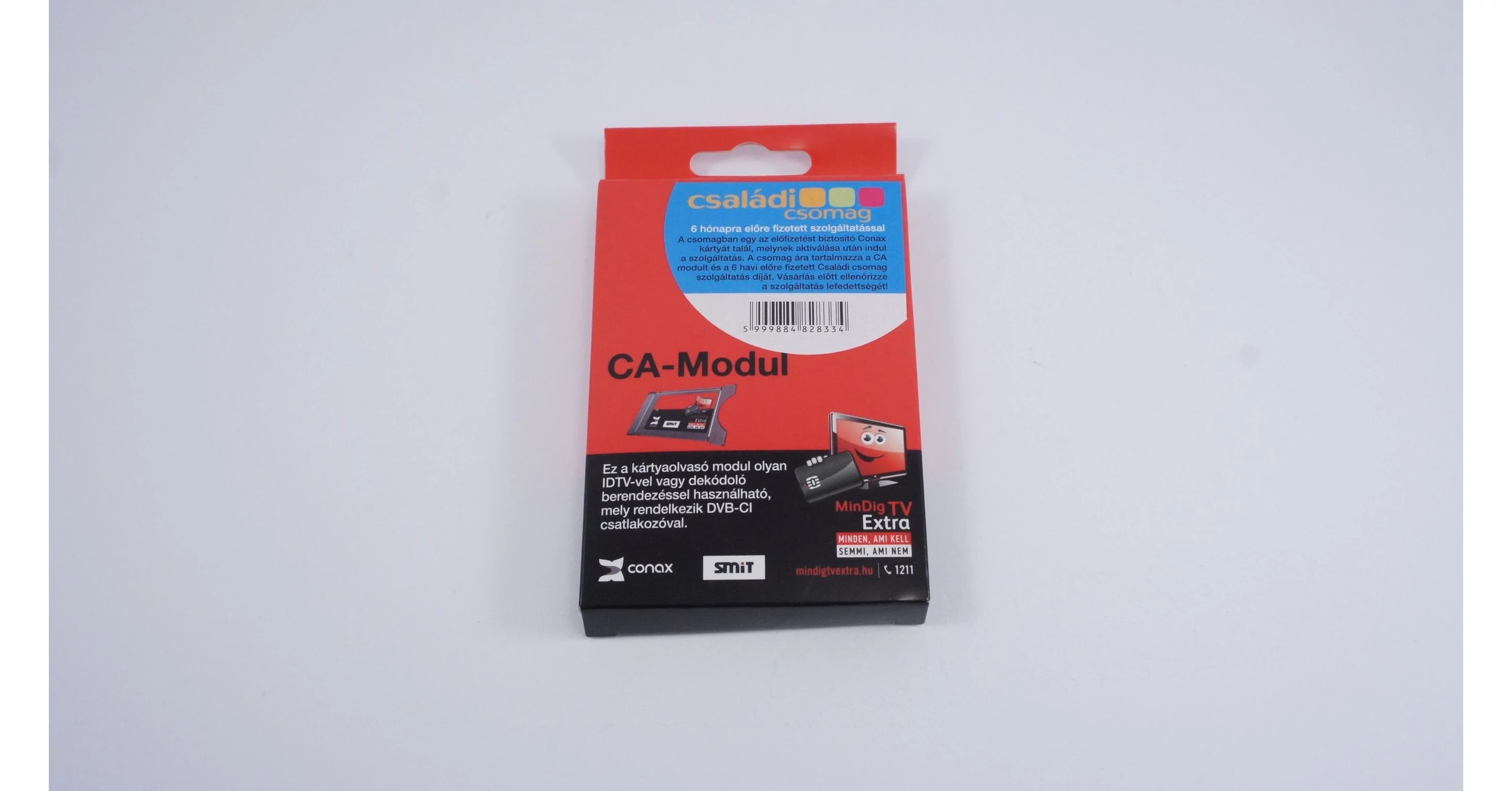 mindigTV PRÉMIUM Családi csomag előfizetés (6 hónap) + Conax CA modul ...